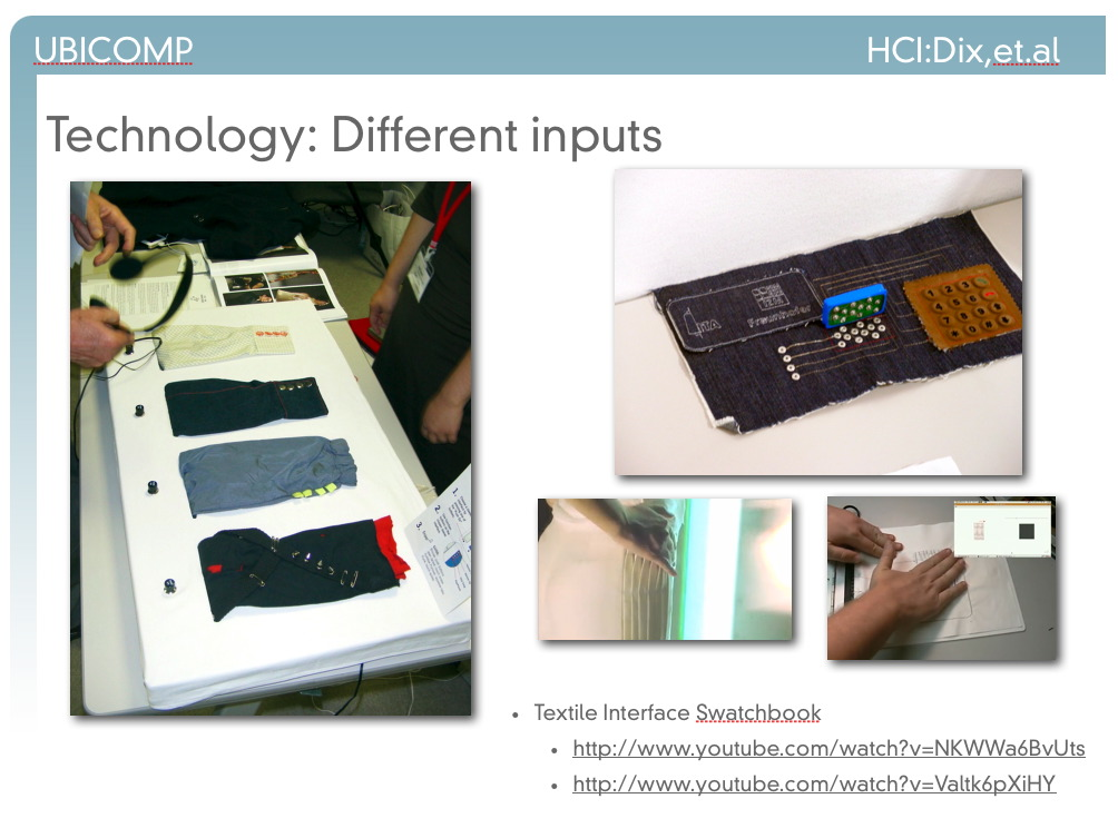 INF 133 Fall 2010: Schedule