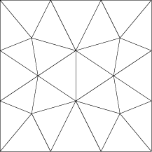 Acute Square Triangulation