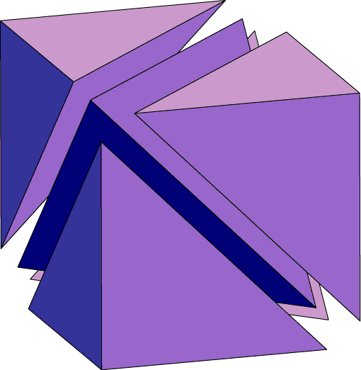 How many tetrahedra?