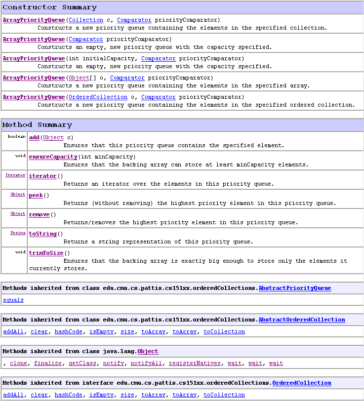Stacks, Queues, and Priority Queues