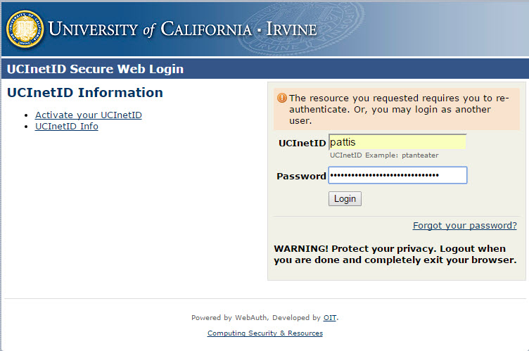 Practice Using Checkin