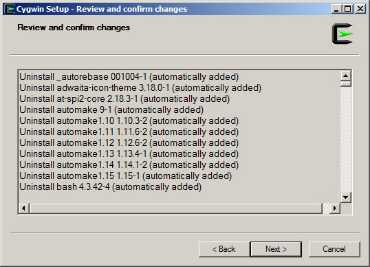 Cygwin Toolset Download and Installation Instructions