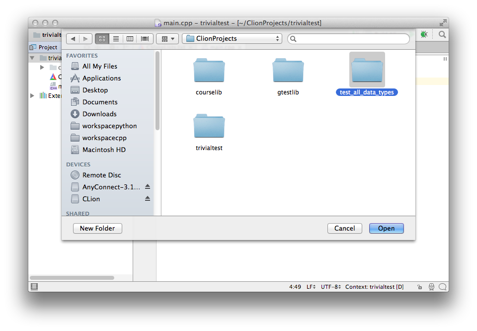 CLion IDE: Downloading, Installing, and Testing