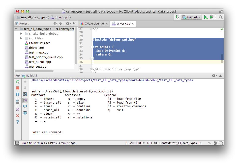 CLion IDE: Downloading, Installing, and Testing