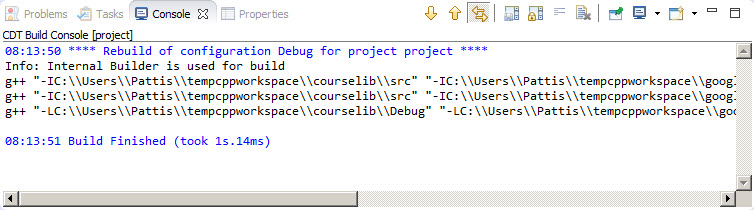Either right-click the test_set icon in the Project Explorer or right ...