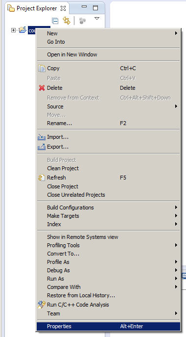 Course Library Installation/Use in Eclipse/C++ Instructions