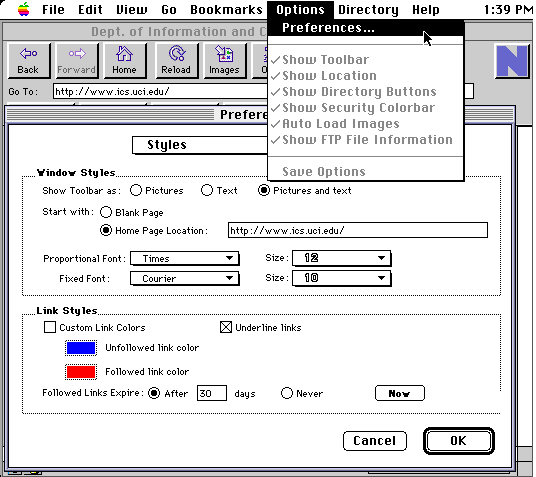 Using The Web in ICS