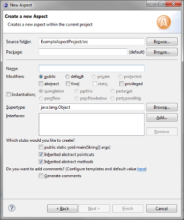 Informatics 102 Spring 2012, Assignment #1: Aspect-Oriented Programming ...